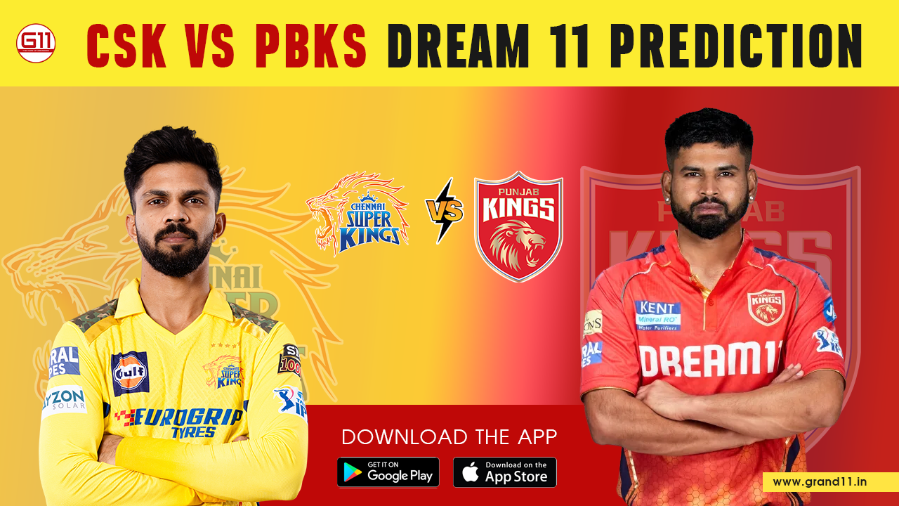 Chennai Super kings (CSK) Vs Punjab Kings (PBKS), 49th Match of IPL 2025, Match Prediction ...
